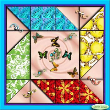 Solve pinwheel jigsaw puzzle online with 169 pieces