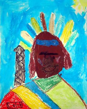 Solve Caleb's Indian jigsaw puzzle online with 99 pieces