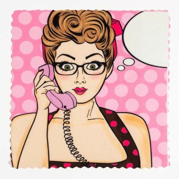 Solve RETRO PHONE CHAT jigsaw puzzle online with 132 pieces