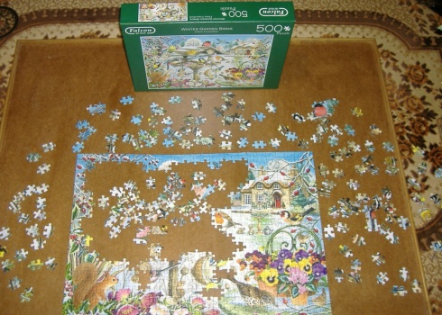 Solve 2024 January - Our 500 Piece Puzzle Partially Finished (Choose ...