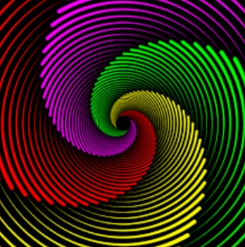 Solve Rainbow colors.... jigsaw puzzle online with 64 pieces