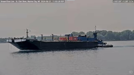 Solve Sarah Andrie-Endurance (ATB) - Great Lakes Tanker - Marine City ...