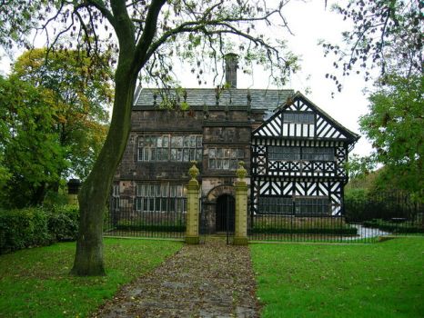Solve Hall'i'th'Wood Manor House (Hall in the Wood) jigsaw puzzle ...