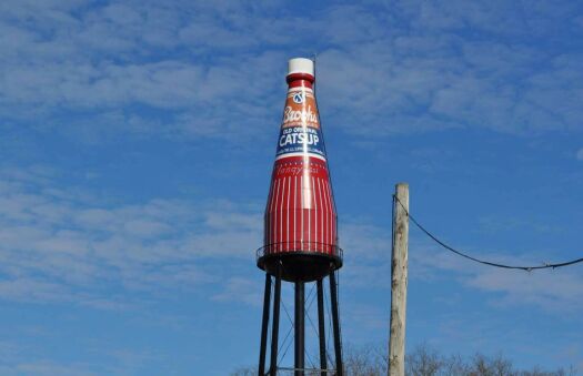 Solve Brooks Catsup Bottle Water Tower, Illinois jigsaw puzzle online ...