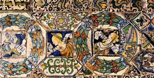 Solve "The Vyne Tiles" - From Antwerp in 1520 for the Chapel in the ...