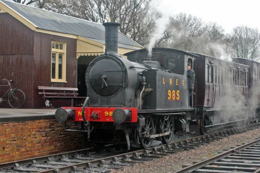 Solve LNER Class Y7 0-4-0T 985. jigsaw puzzle online with 117 pieces