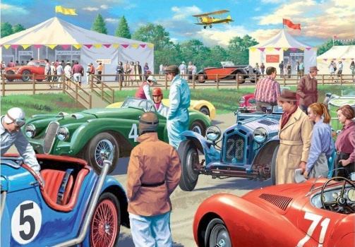 Solve Classic Cars jigsaw puzzle online with 77 pieces