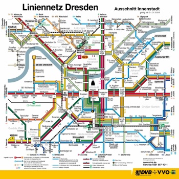 Solve Dresden Network Map jigsaw puzzle online with 600 pieces