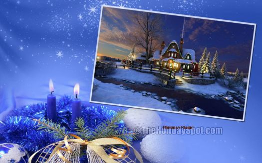 Solve Theme: Holiday Magic jigsaw puzzle online with 60 pieces