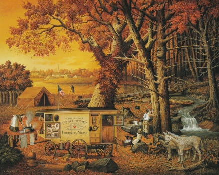 Solve Memory Maker {Charles Wysocki} jigsaw puzzle online with 180 pieces