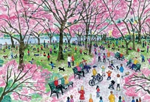 Solve Celebrating Spring jigsaw puzzle online with 150 pieces