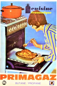 Solve Themes Vintage ads - Primagaz jigsaw puzzle online with 150 pieces