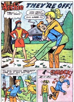 Solve Archie: They're Off! jigsaw puzzle online with 117 pieces