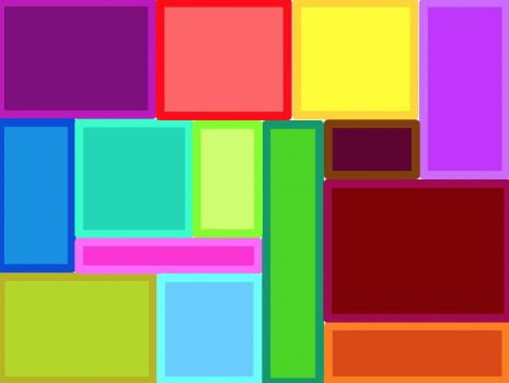 Solve Coloured Blocks jigsaw puzzle online with 221 pieces