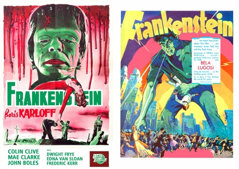 Solve Frankenstein-1950s re-release and exhibitor book ~ 1931 jigsaw ...