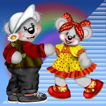 Solve Creddy Bears Assorted 37 jigsaw puzzle online with 25 pieces