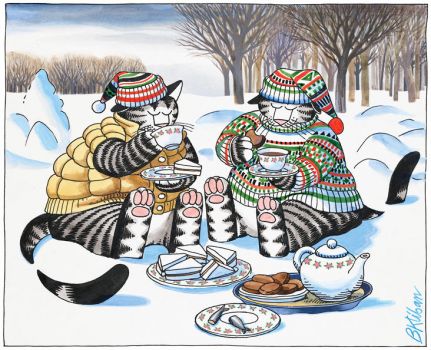 Solve by Kliban jigsaw puzzle online with 120 pieces