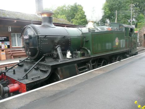 Solve Small Prarie Tank Engine No 4160 jigsaw puzzle online with 80 pieces