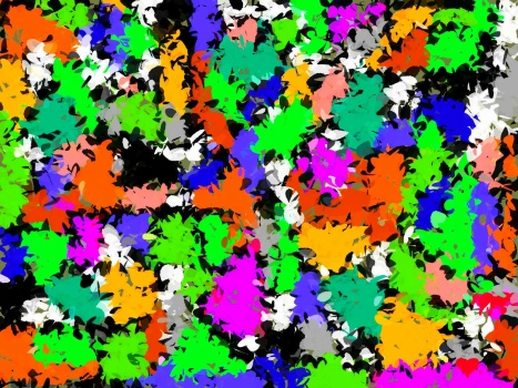 Solve Scrambled Colors - Supersized jigsaw puzzle online with 432 pieces