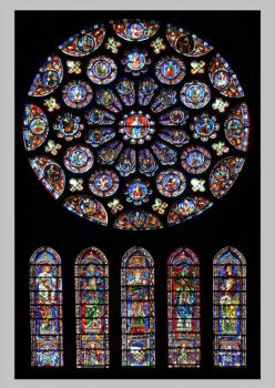 Solve Notre Dame de Paris South Rose Window jigsaw puzzle online with ...