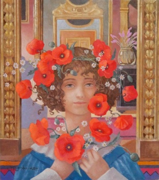 Solve Russian Artist - Olga Oreshnikov 'Natural Splendour' jigsaw ...