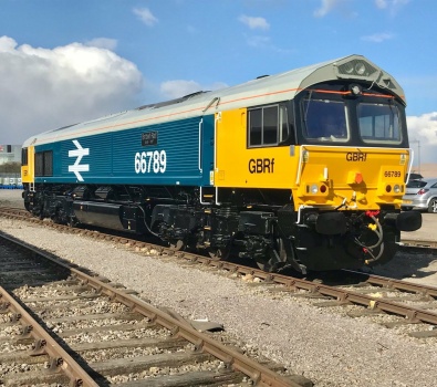 Solve GBRf Class 66 66789 British Rail 1948 -1997. jigsaw puzzle online ...
