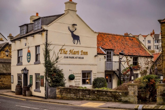 Solve The Hart Inn, Sandsend, N. Yorkshire, ENGLAND 🇬🇧 jigsaw puzzle ...