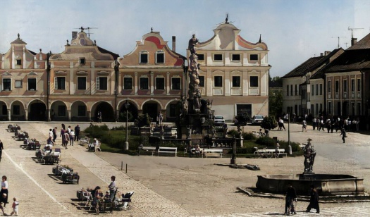 Solve Telč kdysi dávno jigsaw puzzle online with 594 pieces Solve Telč kdysi dávno jigsaw puzzle online with 594 pieces