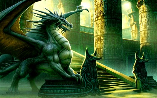 Solve Mithral Dragon jigsaw puzzle online with 228 pieces