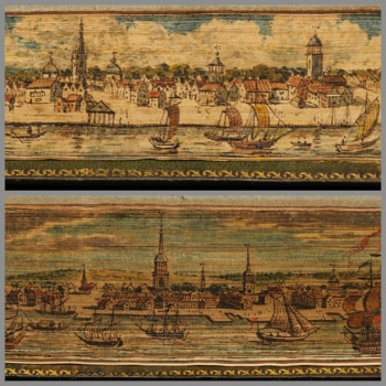 Solve Fore-edge Paintings of New York City, and Philadelphia, 1750 ...