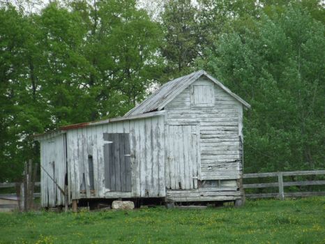 Solve Virginia! Funky OLD Out Building jigsaw puzzle online with 12 pieces