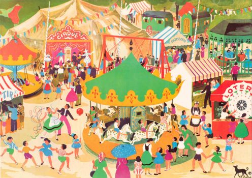 Solve Fun at the Fair jigsaw puzzle online with 48 pieces