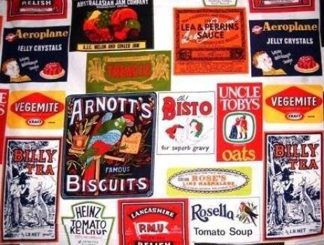 Solve 1950's Vintage collage of Australian products jigsaw puzzle ...