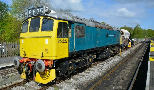 Solve BR Sulzer Type 2 Class 25 25322 Tamworth Castle. jigsaw puzzle ...