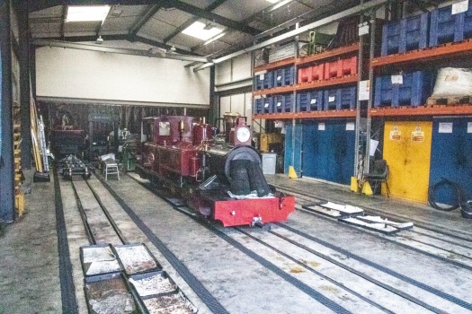 Solve Bure Valley Railway 31-07-2024 Locomotive Mark Timothy on shed at ...