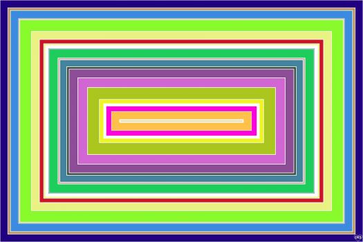 Solve Concentric Rectangles!! ~ H jigsaw puzzle online with 600 pieces