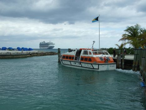 Solve Princess Cays Tender jigsaw puzzle online with 154 pieces