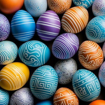 Solve Easter Eggs jigsaw puzzle online with 306 pieces