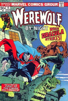 Solve The Werewolf Vs Dracula jigsaw puzzle online with 260 pieces