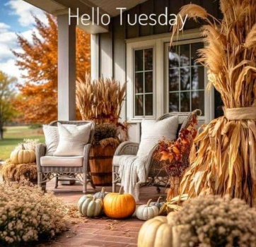 Solve Beautiful Fall Tuesday jigsaw puzzle online with 72 pieces