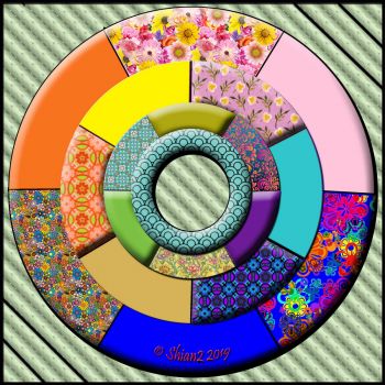 Solve Theme: Round Puzzle jigsaw puzzle online with 144 pieces