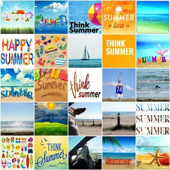 Solve Think Summer jigsaw puzzle online with 400 pieces
