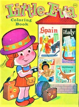 Solve Themes Vintage illustrations/pictures - Little Eva Coloring Book ...