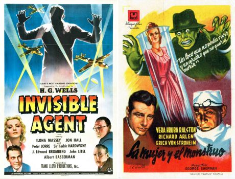 Solve Invisible Agent ~ 1942 and The Lady and the Monster ~ 1944 jigsaw ...