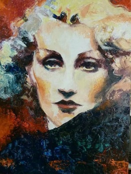 Solve Portrait of a Model ~ Damian Tirado (Spanish, ...active) jigsaw ...