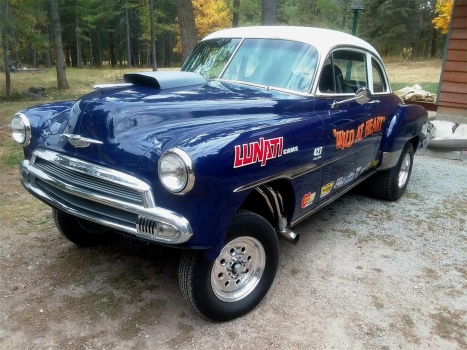 Solve 1951 Chevrolet Gasser jigsaw puzzle online with 154 pieces