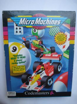 Solve Amiga Micro Machines jigsaw puzzle online with 63 pieces