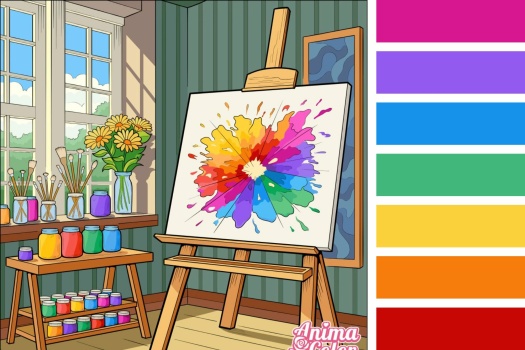 Solve Color Palette 179 jigsaw puzzle online with 260 pieces