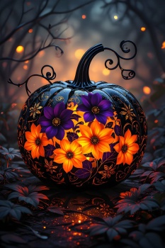 Solve pumpkin jigsaw puzzle online with 330 pieces