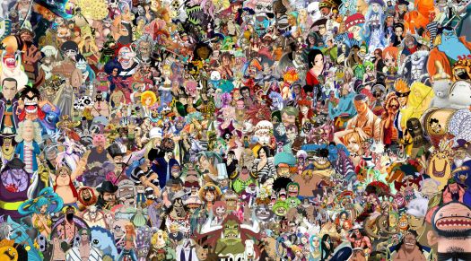 Solve one-piece-characters-anime jigsaw puzzle online with 252 pieces